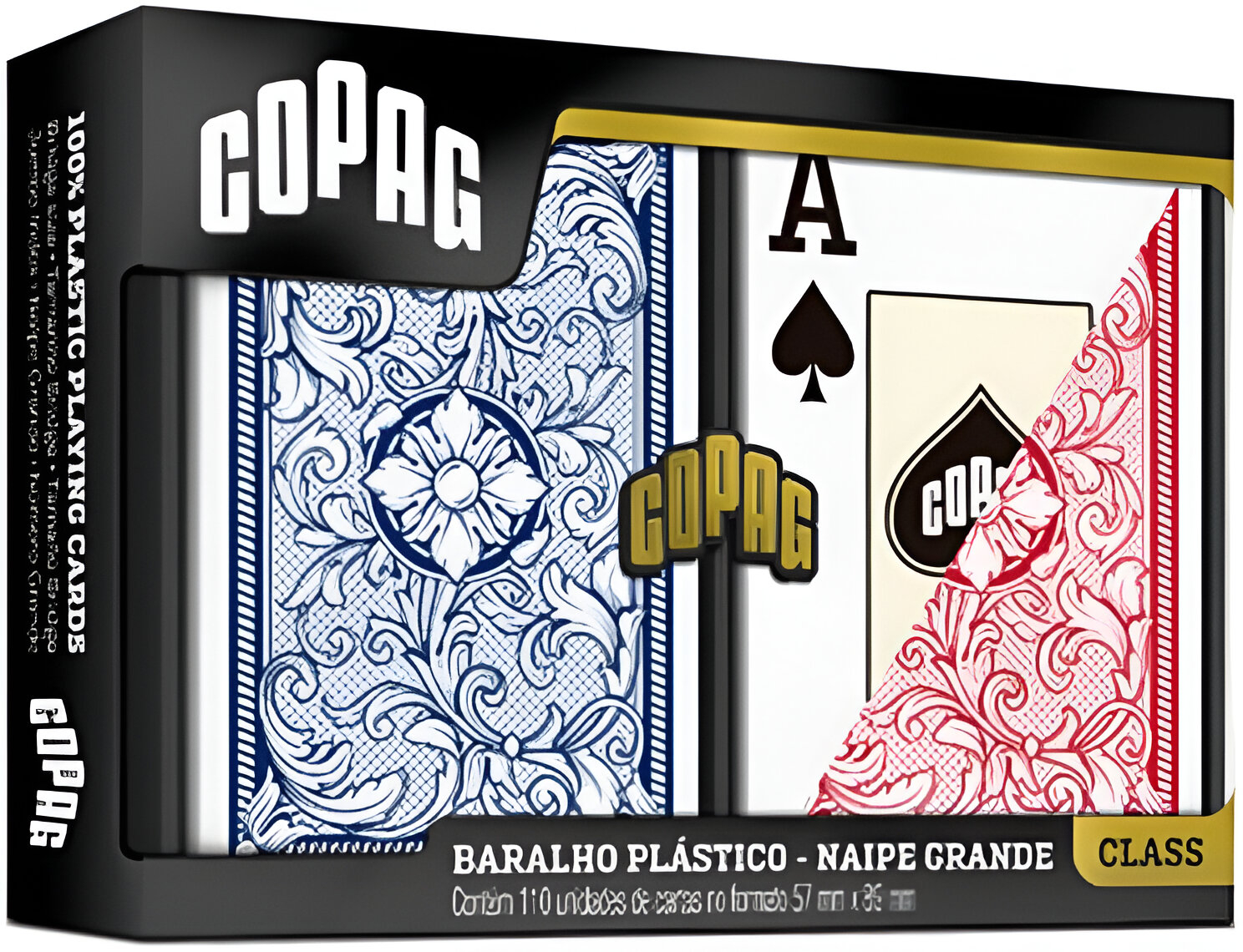 Baralho 100% plástico Copag - Bocao Miudezas