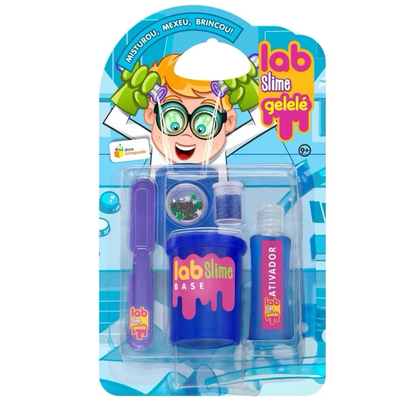 Laboratório Slime lab Gelelé - crie seu slime - Bocao Miudezas