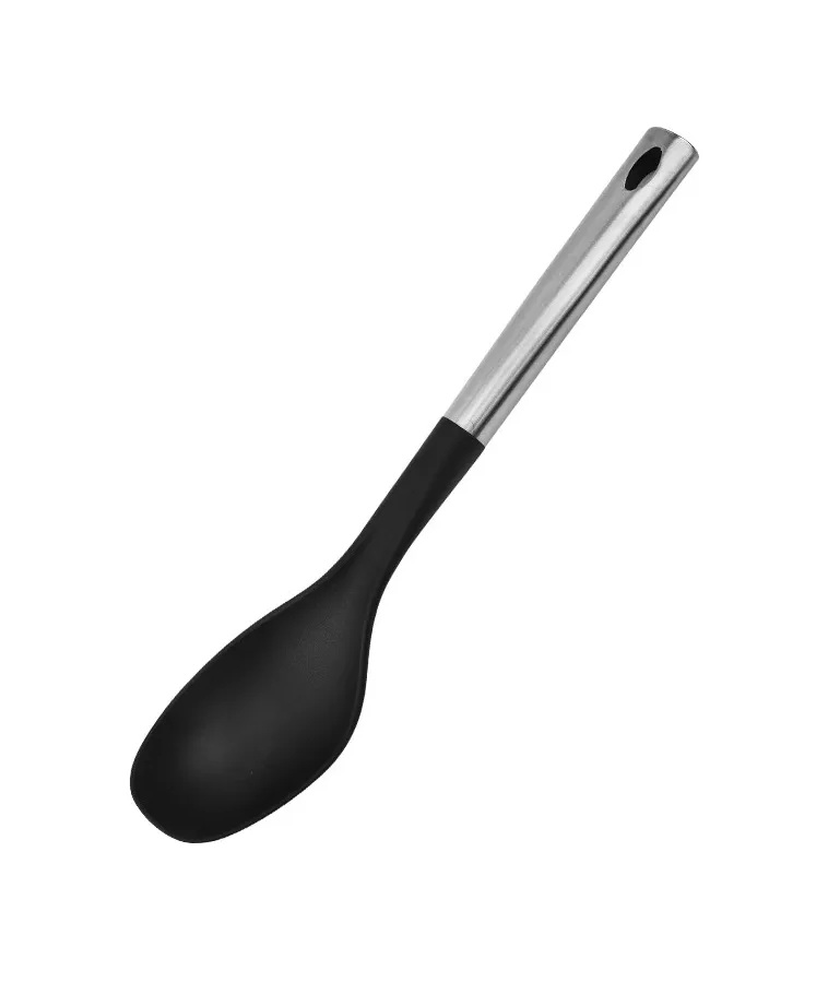 Colher grande nylon com cabo inox 33cm Tuut - Bocao Miudezas